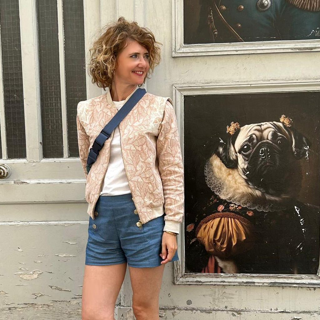 Patron Short et Pantalon à pont Charme du 32 au 52 (PDF) – Super Bison