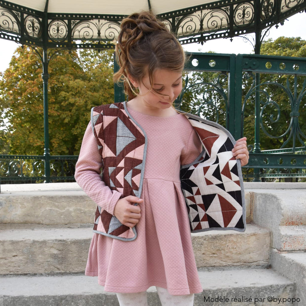 Patron Robe Mini-Soline 2/12 ans (PDF) – Super Bison