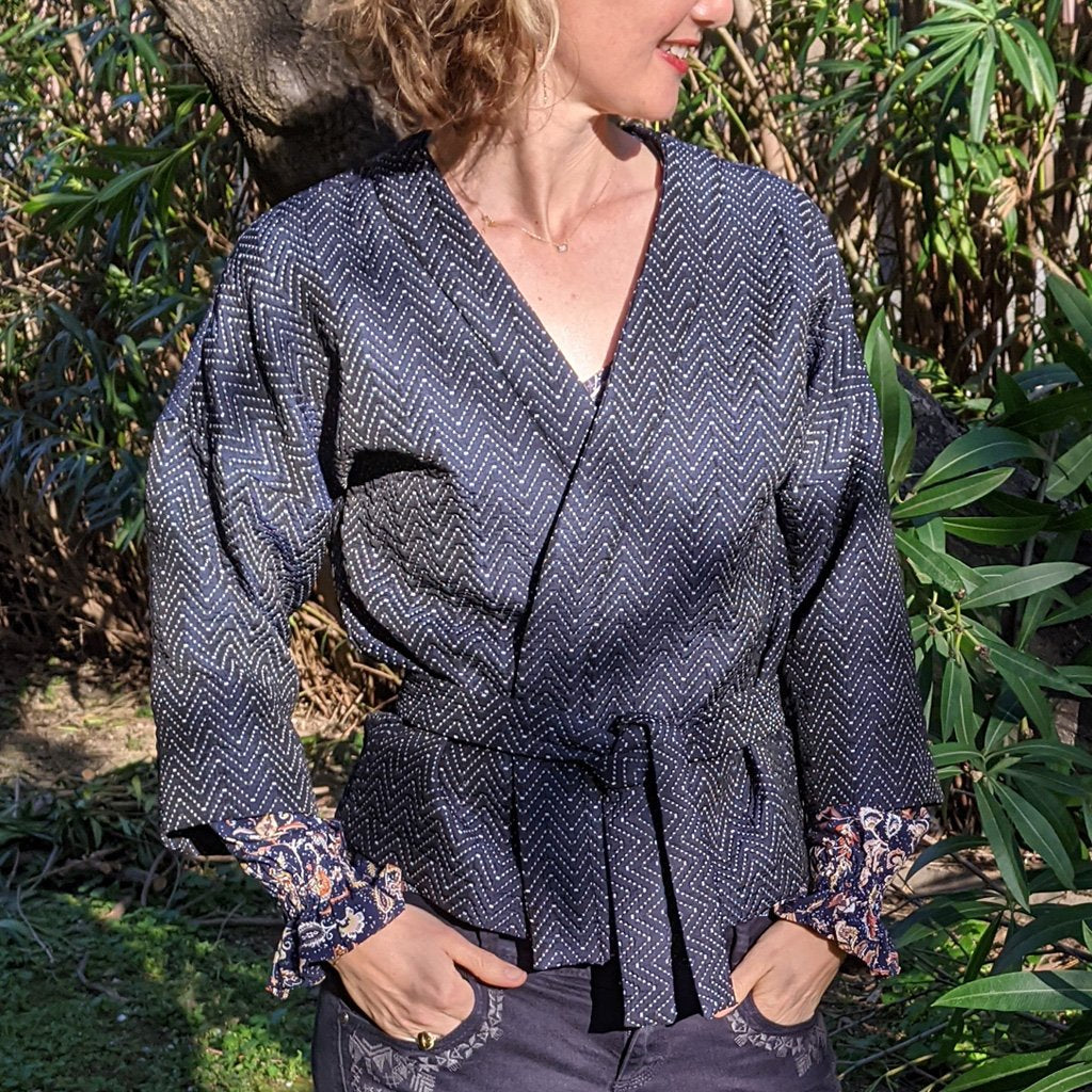 Cours de couture Niveau 1 : Le kimono Oréo – Super Bison