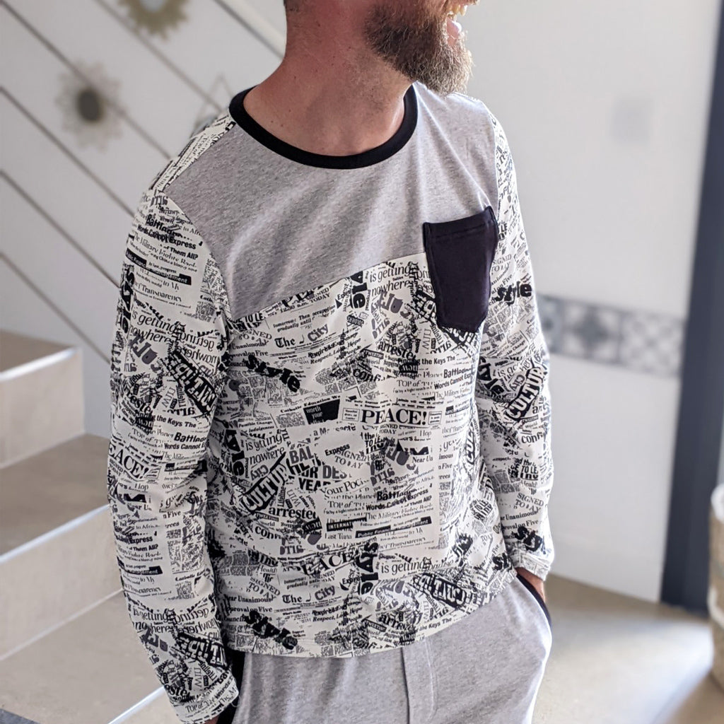 Patron Pyjama Homme Orson (PDF) – Super Bison