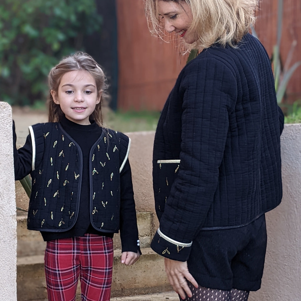 Patron Veste et Gilet Mini-Crush 2/12 ans (PDF) – Super Bison