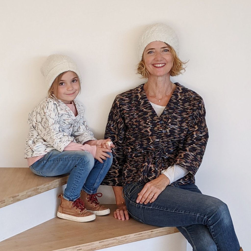 Duo : Patrons Kimono Femme Oréo et Enfant Mini-Oréo – Super Bison