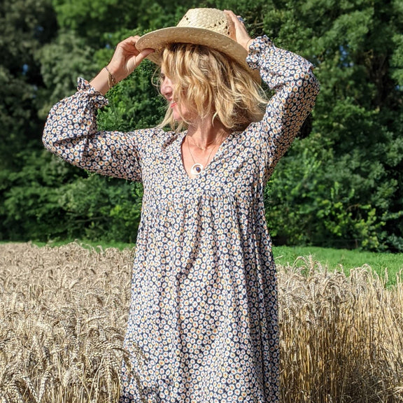 Patron Robe et Blouse Merveille du 32 au 52 (PDF) – Super Bison