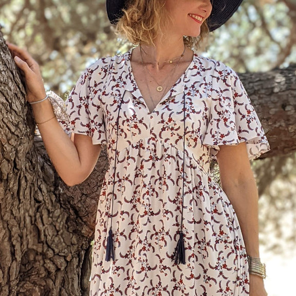 Patron Robe Maxi-dress et Robe courte Idylle du 32 au 52 (PDF) – Super ...